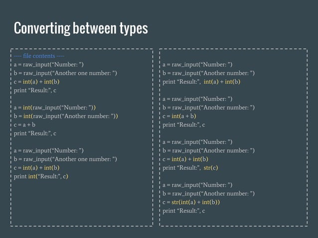 Class 2: Welcome part 2 | PPT