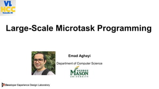 Large-scale Microtask programming | PPT