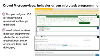 Large-scale Microtask programming | PPT