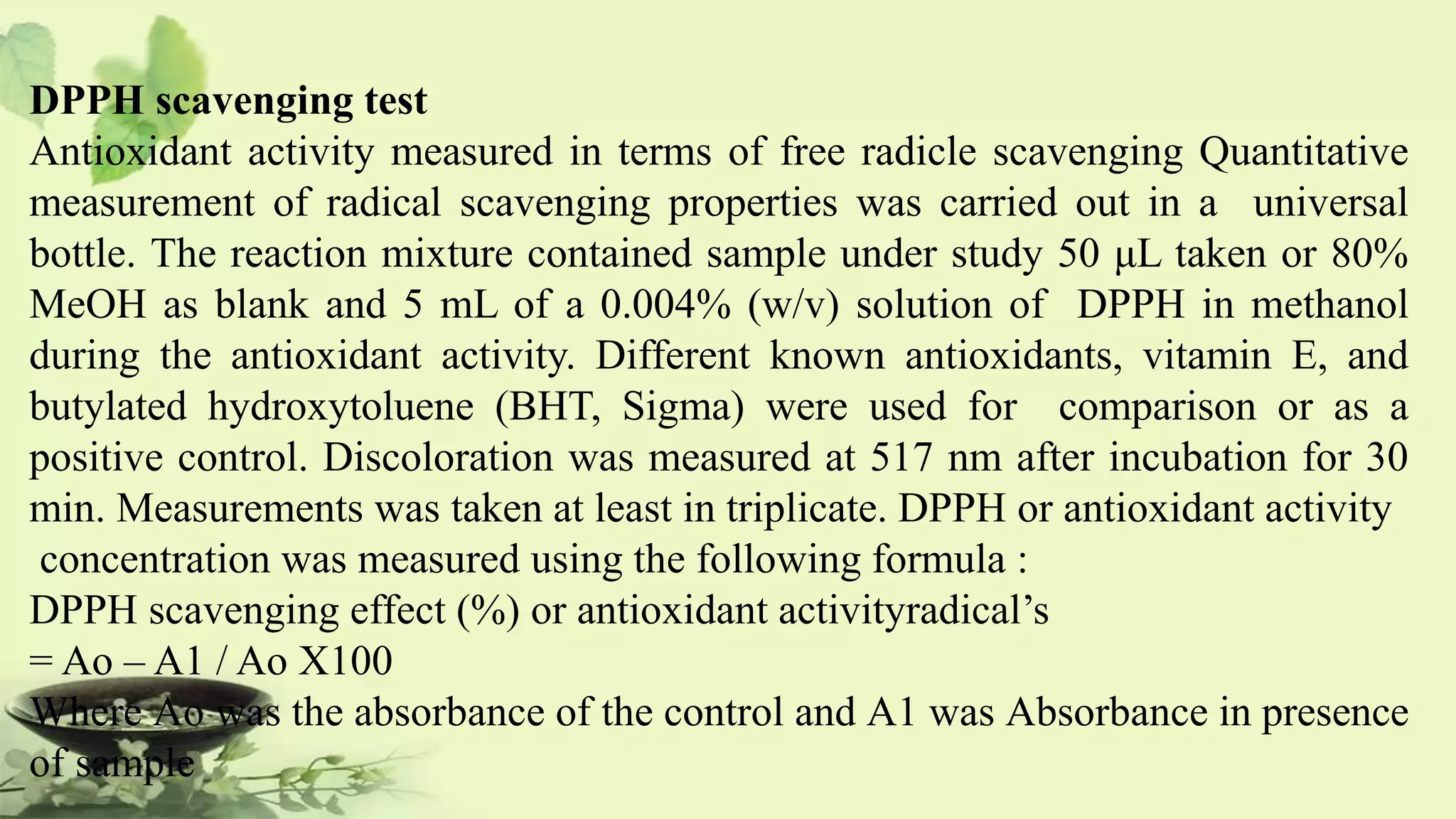 Phytochemistry | PPTX