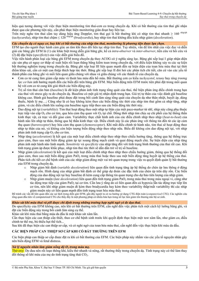 SUY THAI TRONG CHUYỂN DẠ | PDF