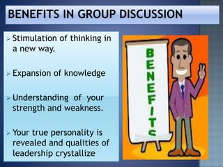 GROUP DISCUSSIONS ppt | PPTX