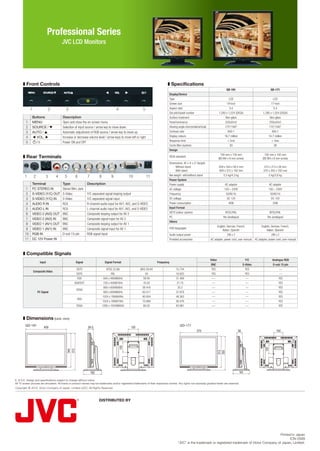 JVC GD-171 | PDF | Computer Peripherals | Computing