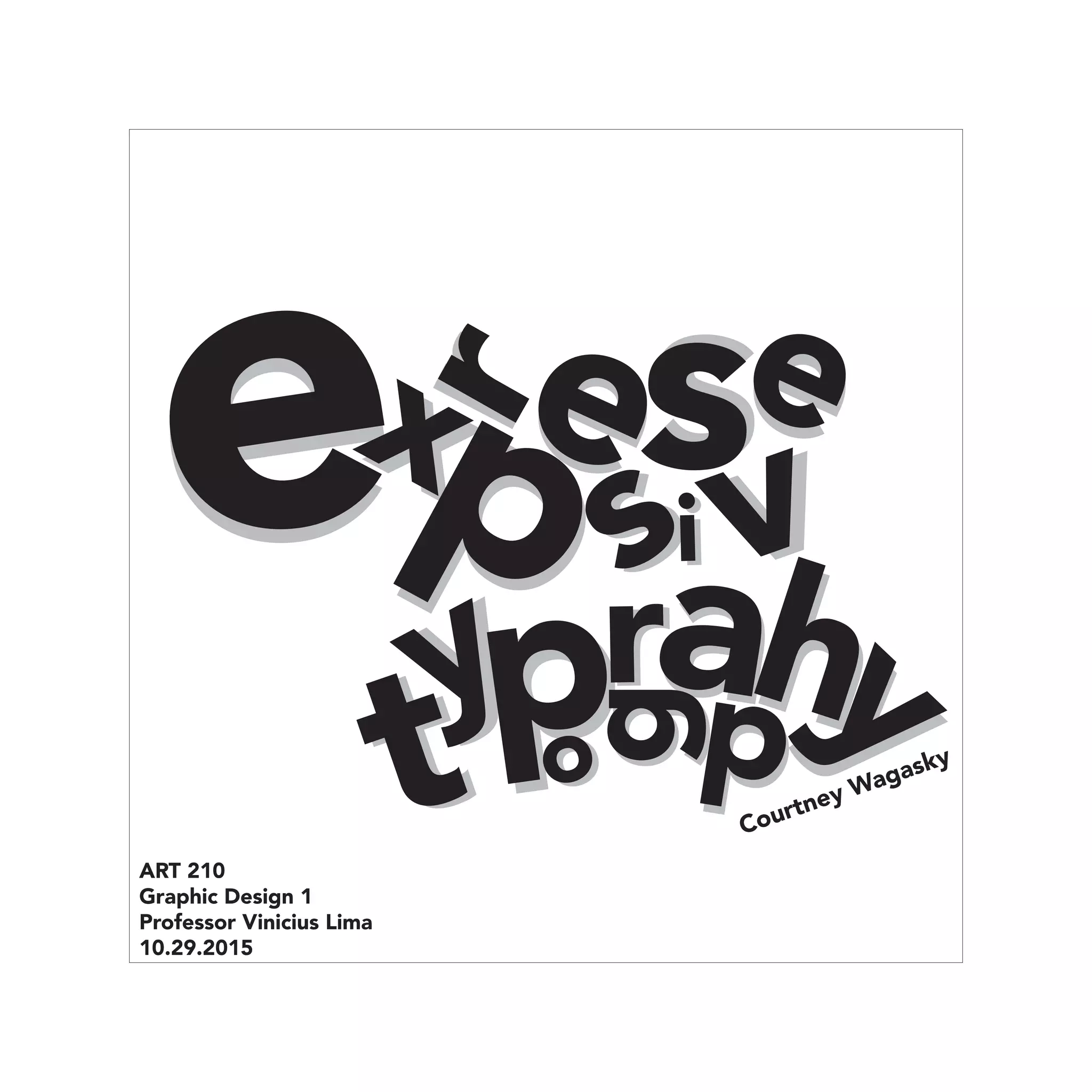 Expressive Typography | PDF