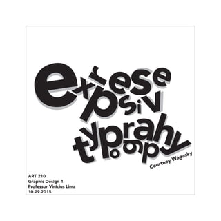 Typography Expressive Words