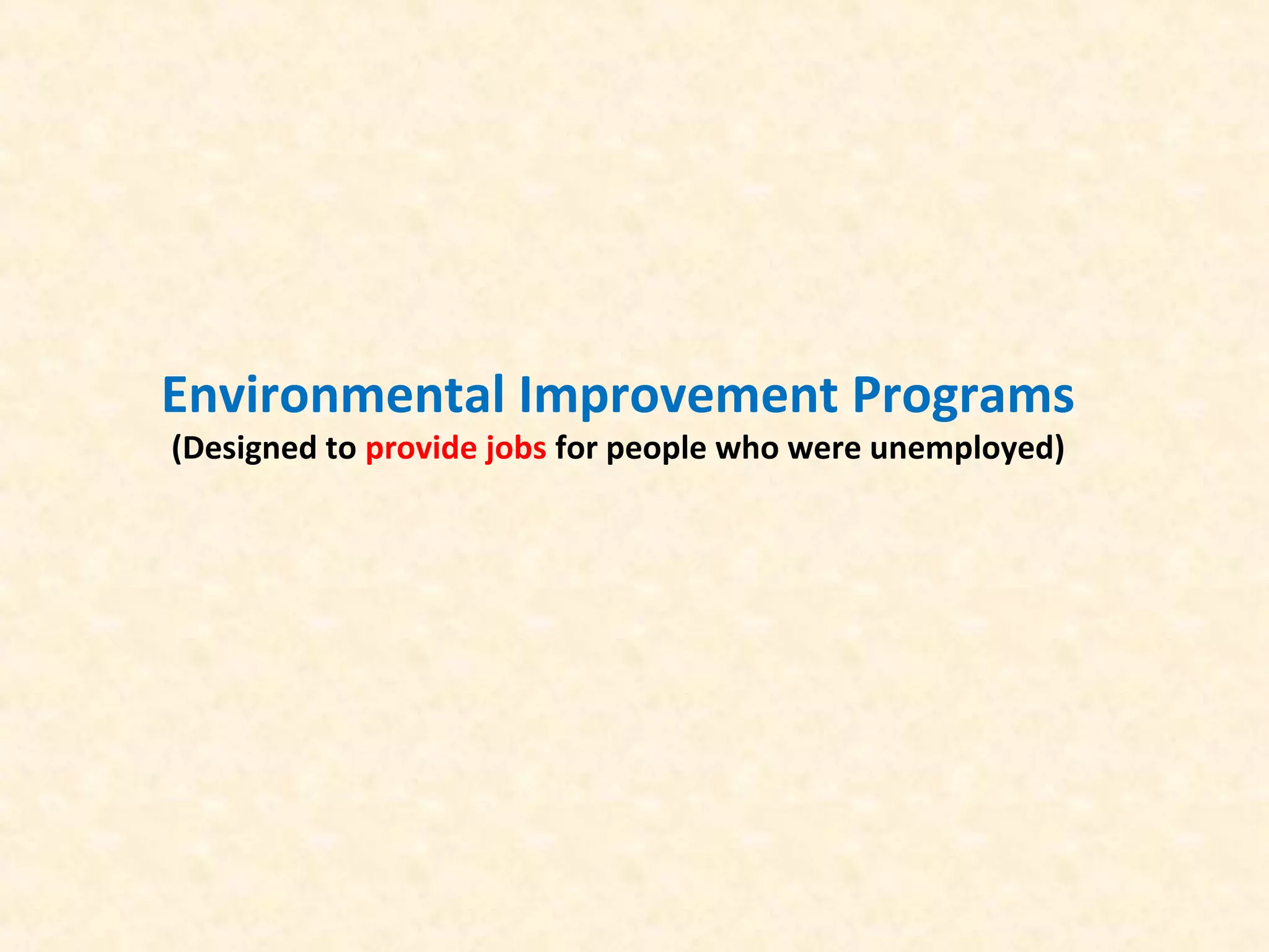 Gd nd module 14 - envrionm improvprgrms | PPT