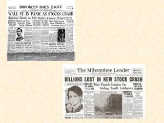 GD ND Module 4- The Story of the Great Crash | PDF