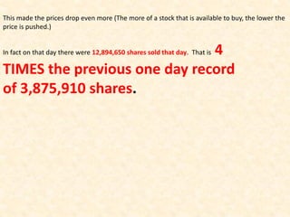 GD ND Module 4- The Story of the Great Crash | PDF