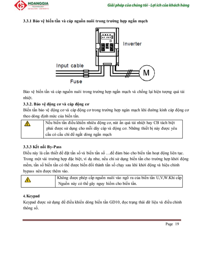 Hướng dẫn sử dụng biến tần INVT - GD10 chuyên dụng cho máy làm nhang | DOCX