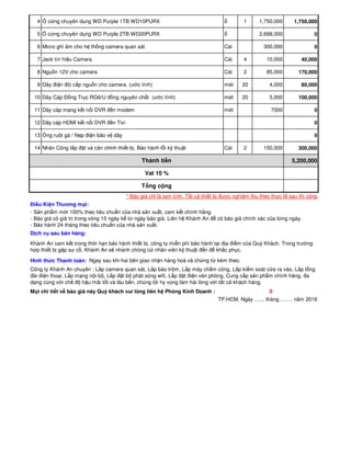 Bao gia-lap-2-camera-hikvision-720p-1m | PDF