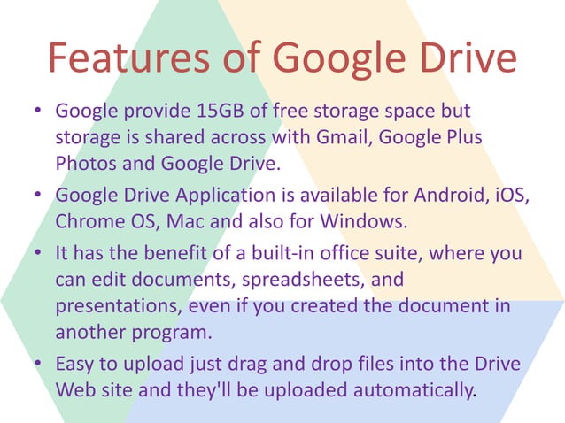 Google Drive. What is Google Drive and How to use Google Drive ? | PPTX