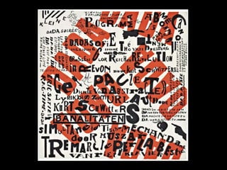 Dada and its Influence on Modern Day Graphic Design | PPTX
