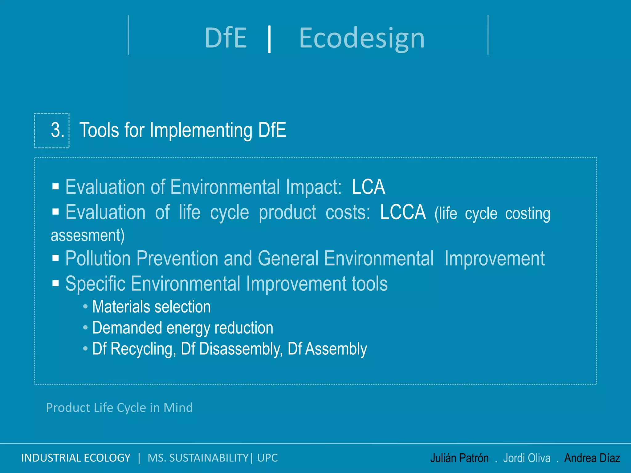 Gd3 Design For Environment | PDF