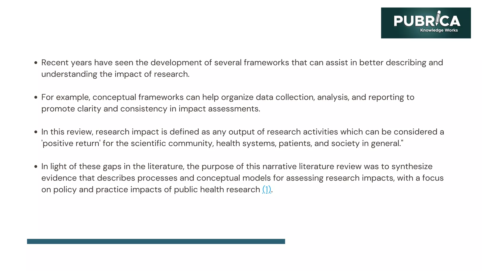 Impact study methodology | PPT