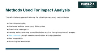 Impact study methodology | PPT