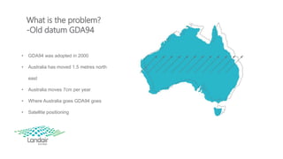 Why has my site moved? Australia's new coordinate system | PPT