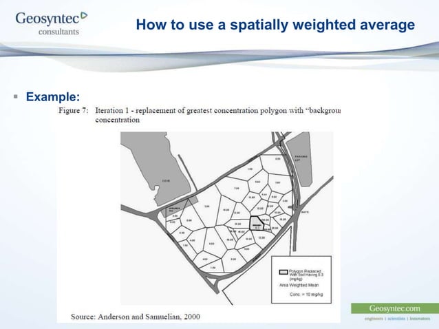 GIS Spatially Weighted Averages | PPTX | Geography | Science