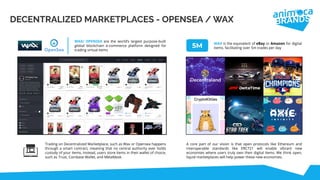 Presentation to German Chamber on Animoca, Games and App | PPT