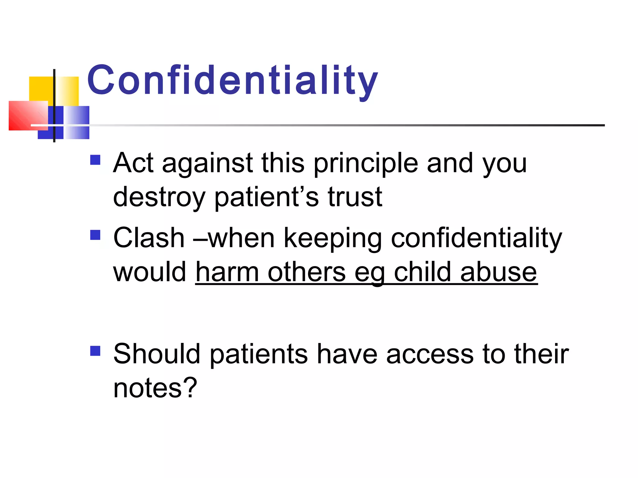 [Behav. sci] introduction to medical ethics by SIMS Lahore | PPT