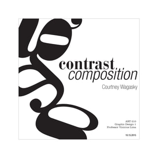 Contrast & Composition | PDF | Desktop Publishing | Computer Software ...