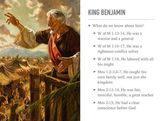 LDS Gospel Doctrine Book of Mormon Lesson 15 & 16 | PDF