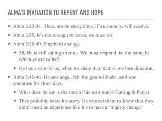 LDS Gospel Doctrine Book of Mormon Lesson 22 | PPT