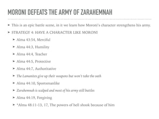 LDS Gospel Doctrine Book of Mormon Lesson 31 | PDF
