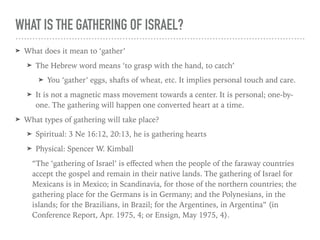 LDS Gospel Doctrine Book of Mormon Lesson 40 | PPT