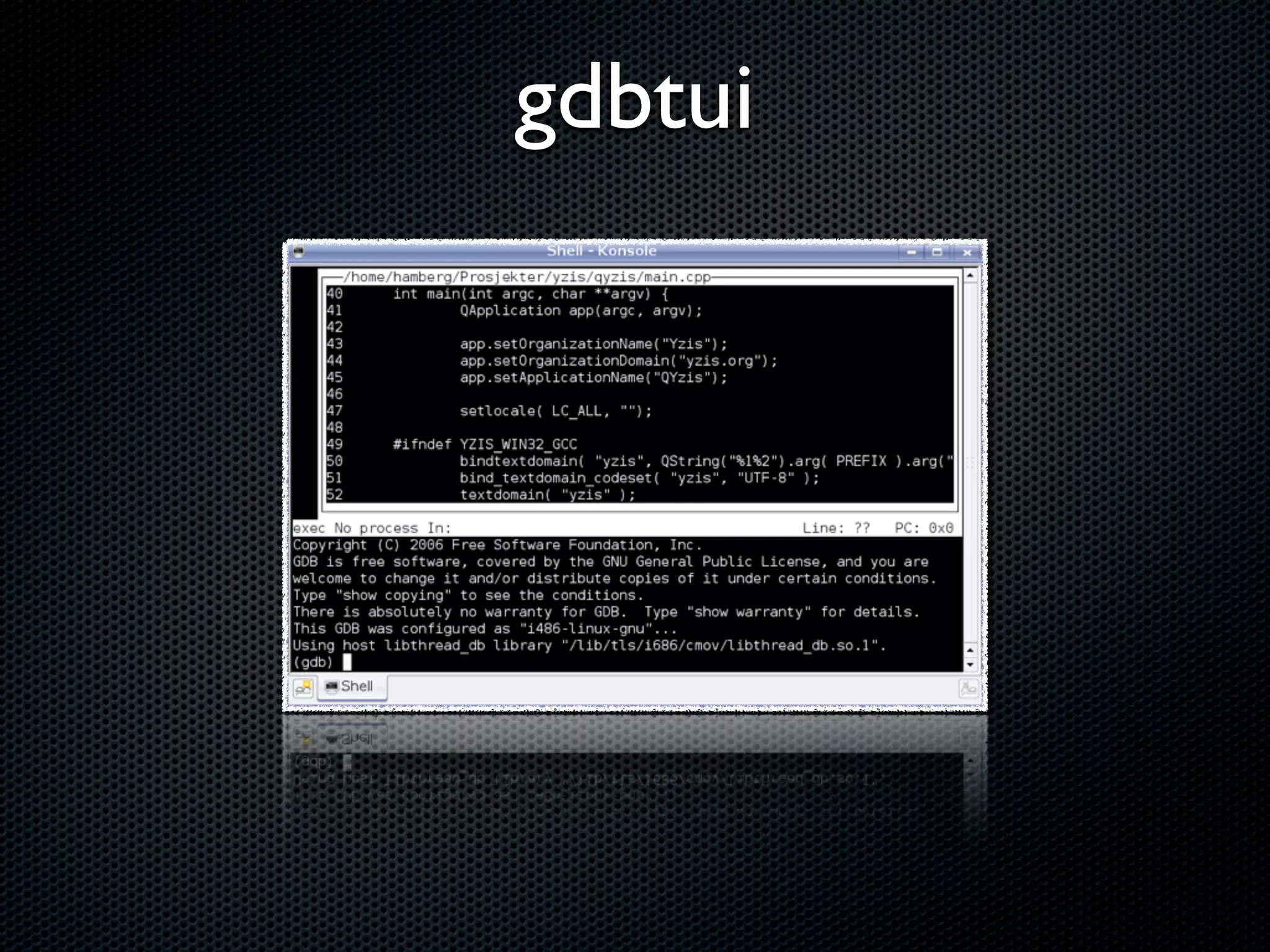 GDB Rocks! | PDF