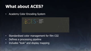 High Dynamic Range color grading and display in Frostbite | PPTX