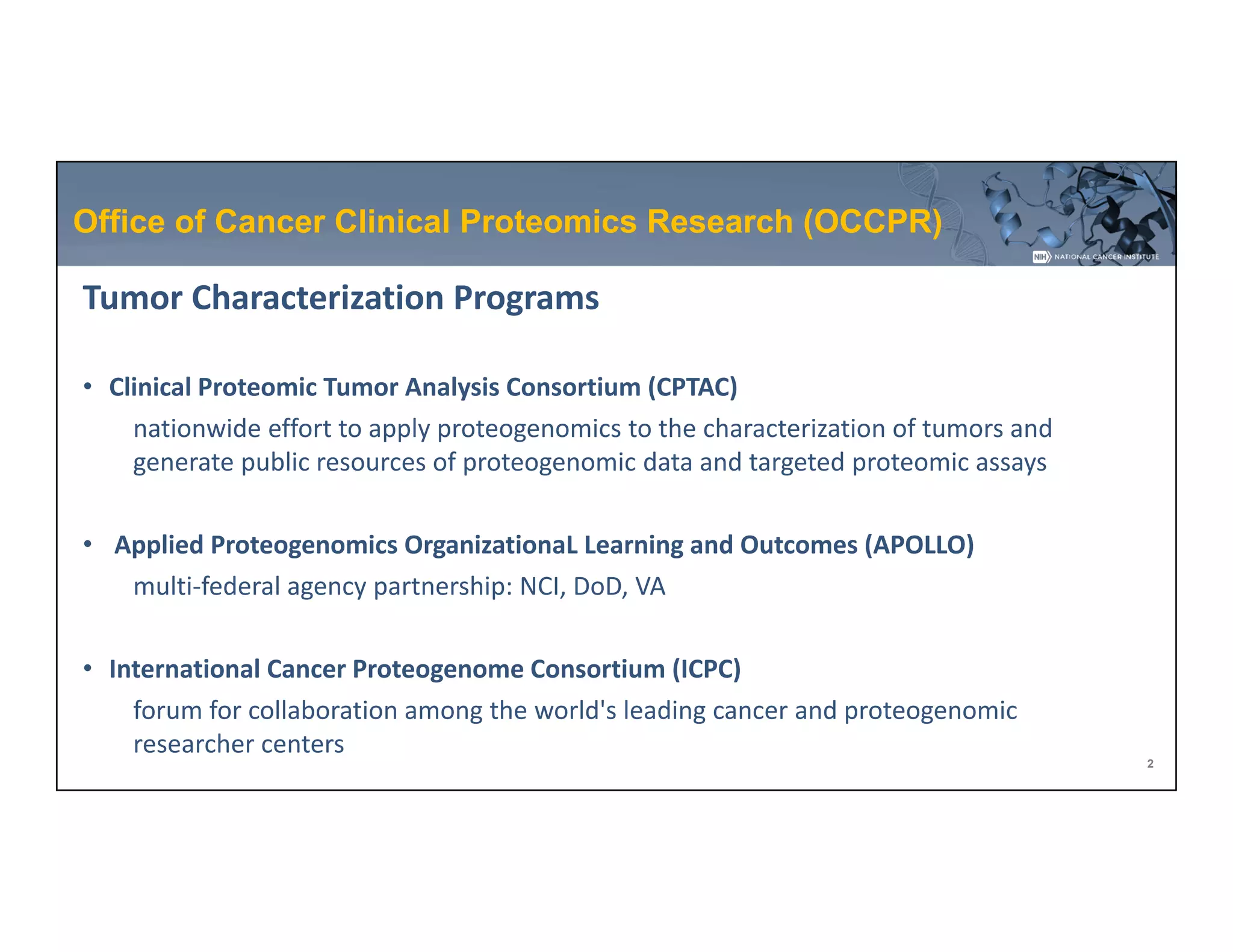 CPTAC Data at the Genomic Data Commons | PDF