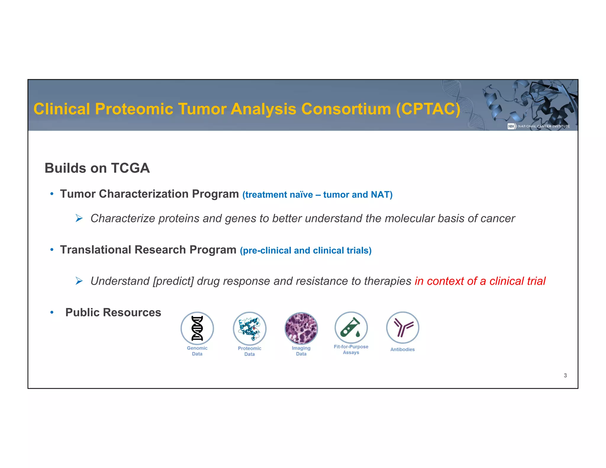 CPTAC Data at the Genomic Data Commons | PPT