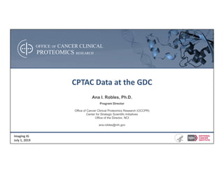CPTAC Data at the Genomic Data Commons | PDF