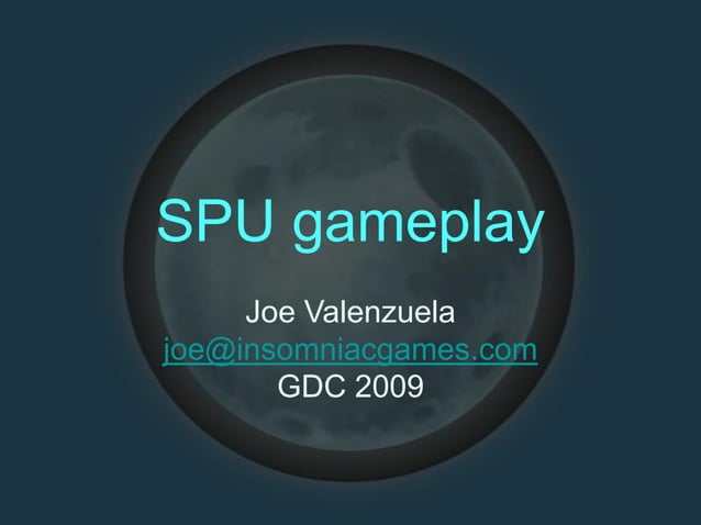 SPU gameplay | PPT