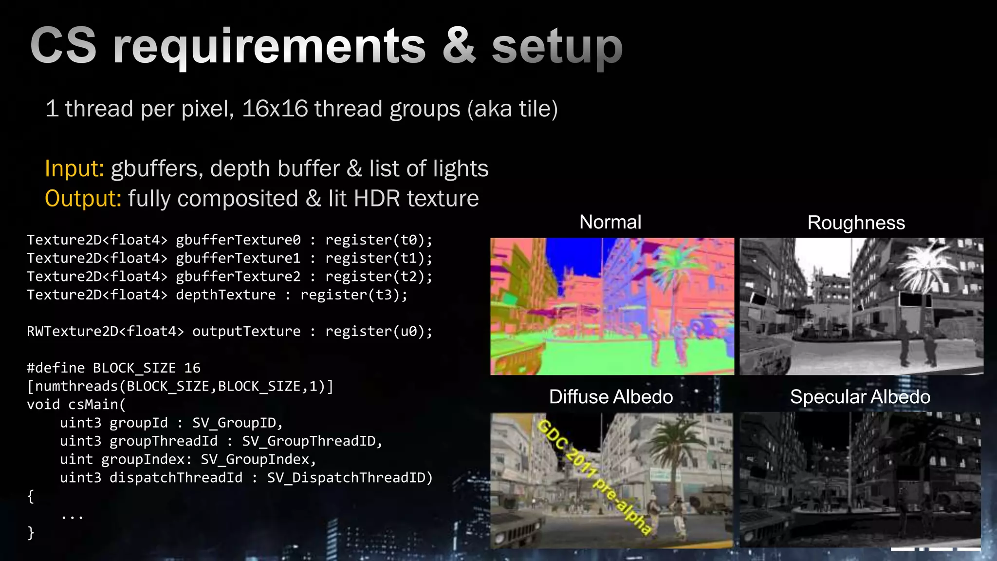 DirectX 11 Rendering in Battlefield 3 | PPTX