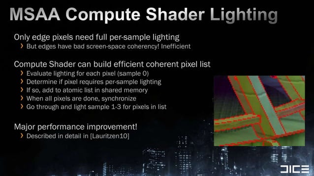 Directx 11 Rendering In Battlefield 3 Pptx 3 D Graphics Computer