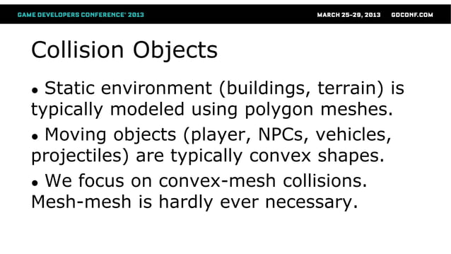 Physics for Game Programmers: Spatial Data Structures | PPT
