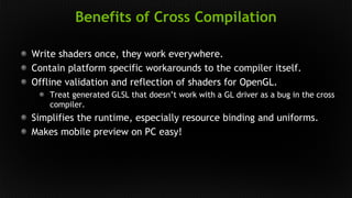 Gdc 14 bringing unreal engine 4 to open_gl | PDF