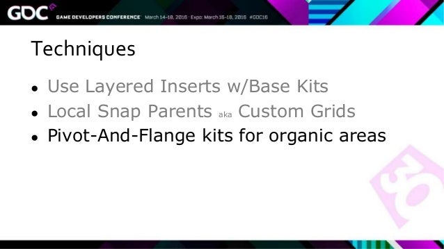 [GDC2016] Modular Level Design of Fallout 4 : 네이버 블로그