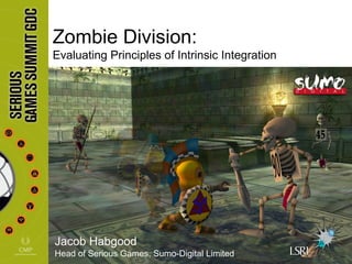 GDC 2007 Zombie Division Presentation | PPT