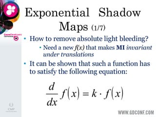 Probabilistic Approaches to Shadow Maps Filtering | PPT