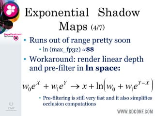 Probabilistic Approaches to Shadow Maps Filtering | PPT