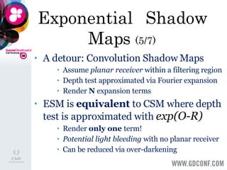 Probabilistic Approaches to Shadow Maps Filtering | PPT