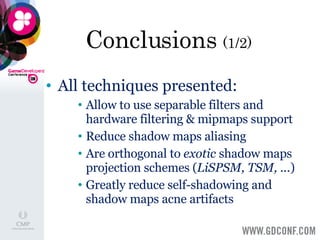 Probabilistic Approaches to Shadow Maps Filtering | PPT