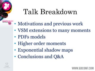 Probabilistic Approaches to Shadow Maps Filtering | PPT