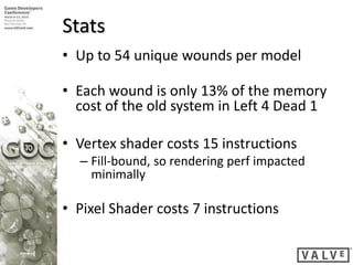 GDC 2010 Left4Dead2 Wounds | PDF