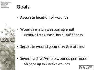 GDC 2010 Left4Dead2 Wounds | PDF