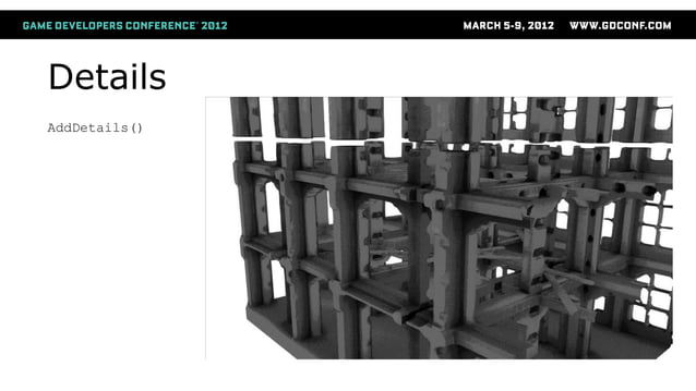 GDC 2012: Advanced Procedural Rendering in DX11 | PPT