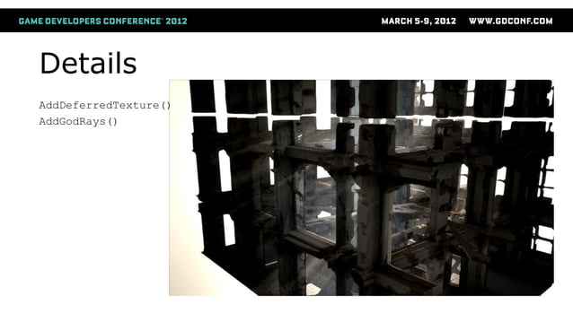 GDC 2012: Advanced Procedural Rendering in DX11 | PPT