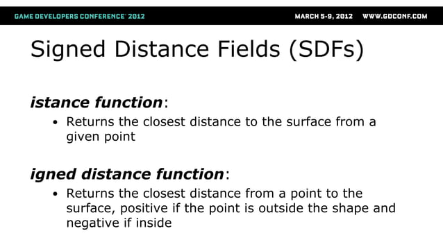 GDC 2012: Advanced Procedural Rendering in DX11 | PPT